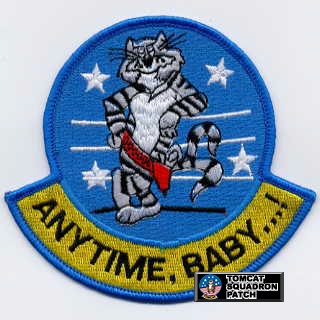 TOMCAT ANYTIME,BABY...! PATCHES